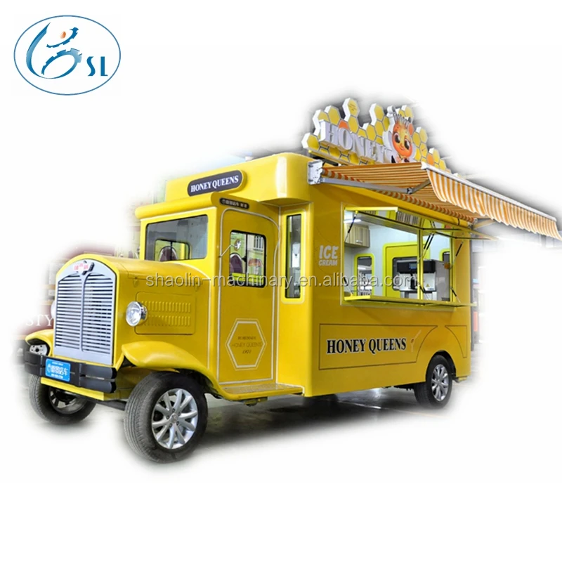 High Speed 5.54m Electric Shawarma Mobile Food Truck For Sale - Buy ...