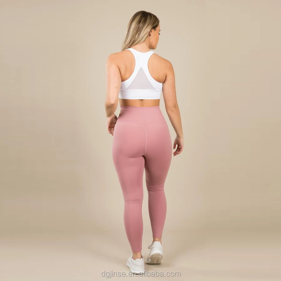 New Custom Sexy Sensation Legging&bra Workout Soft Yoga Set Women Sports Crop And Legging Suits ...