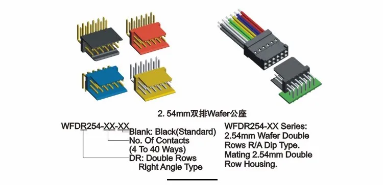 2.54mm 1 Pin Jumper Wire Connector Cables For Pic And Avr ...