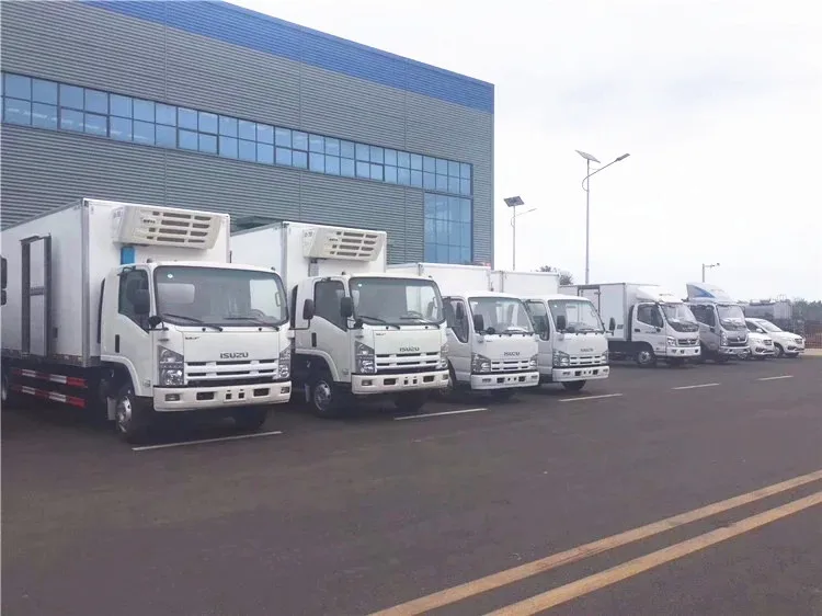 Cold Room Frozen Food Delivery Insulated Truck Aumark 4x2 21cbm 3 Tons ...