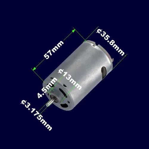 RS-550 12V DC 10000 RPM Motor Manufacturers for Home Appliance