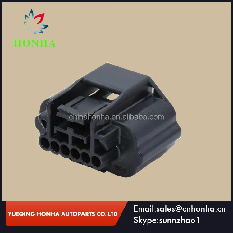 6 Pin Female Auto Sensor Connector 350z / R35 Gt-r / V35 Air Flow Meter Waterproof Connector ...