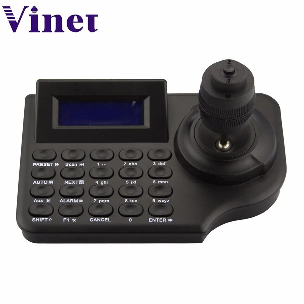 Ip Keyboard 3d Mini Joystick Cctv Camera Ptz Controller,Ptz Dome Camera ...