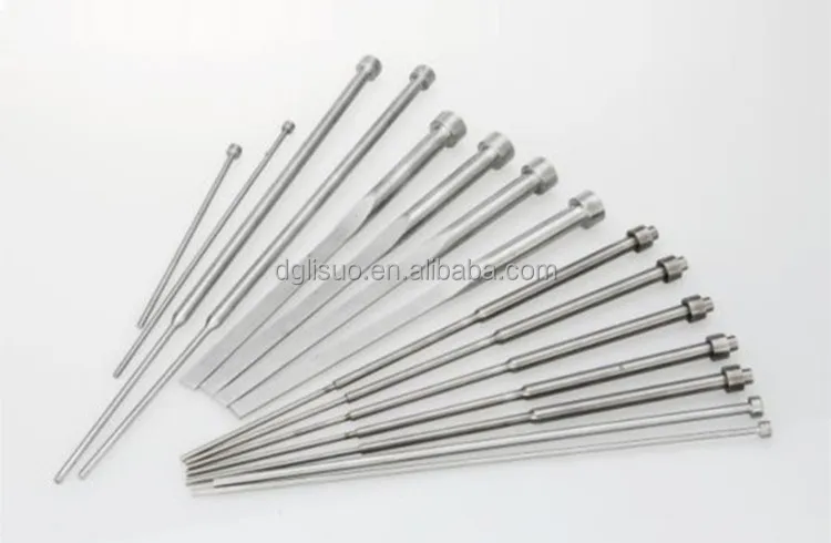 Square Flat Ejector Pins For Injection Mold Parts - Buy Mould Ejector ...