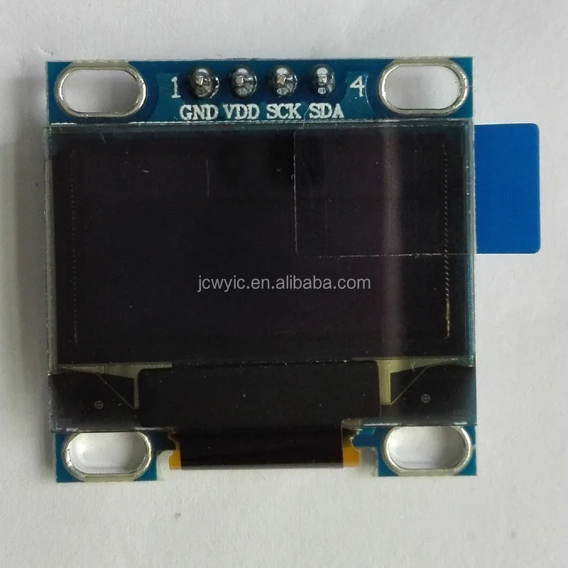 0.96 Inch I2c Iic Serial 128x64 Oled 0.96 Module And Display - Buy 0.96 ...