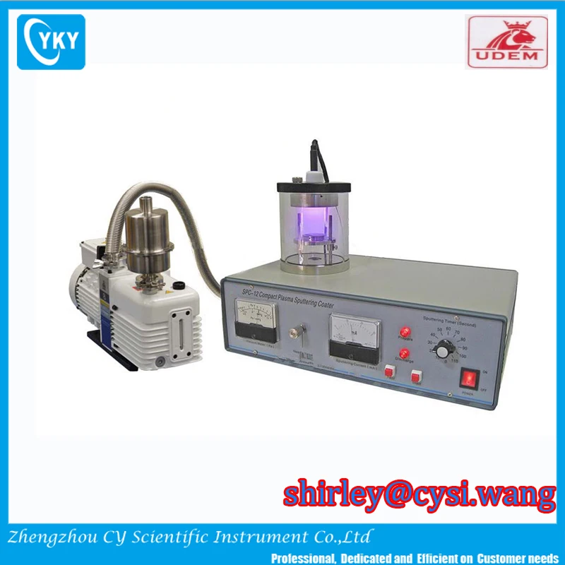 Mini Ion Sputter Coater for SEM Sample Coating - CY-1100X-SPC12-LD
