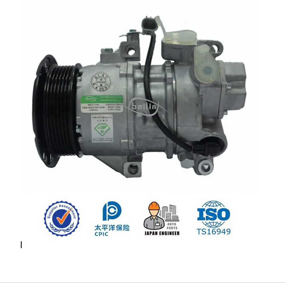 5ser09c Car A/c Compressor For Toyota Yaris Scp90 88310-0d200 88310 ...