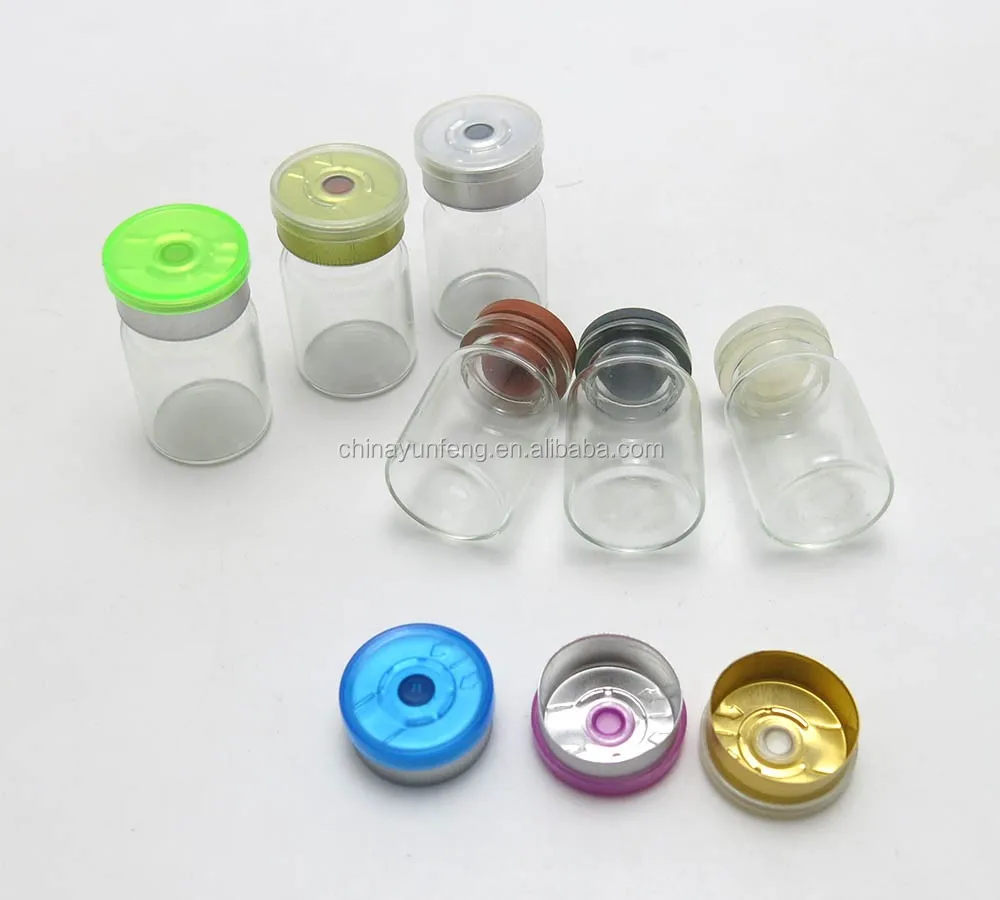 Clear 5 Ml Mini Glazen Injectieflacon Met Dopje,Transparante Glazen ...