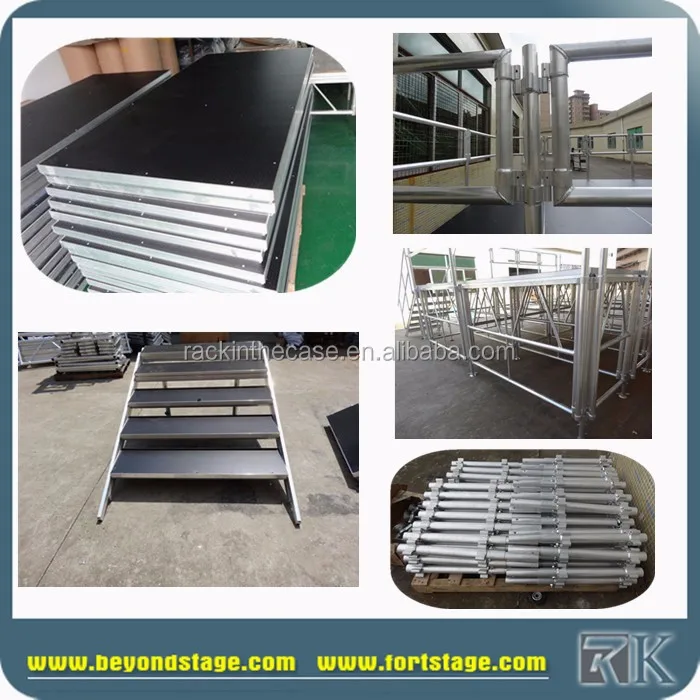 Scaffolding Layer Quick Stage With Small Stage Decoration With Paper ...