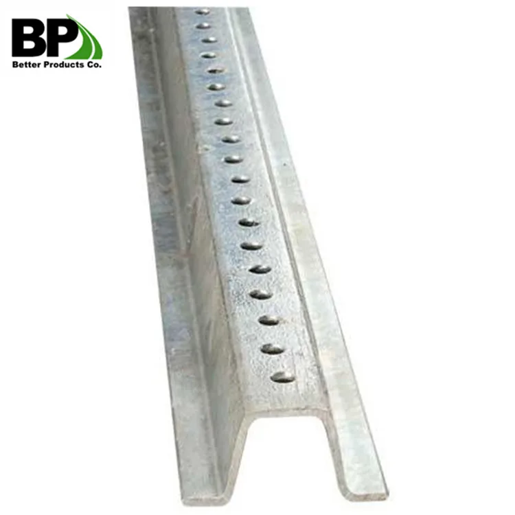 Perforated Steel Galvanized Road And Street U Channel Sign Post With ...
