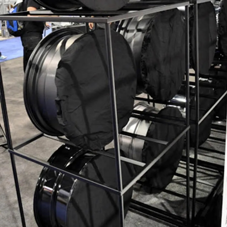 Car Rim Stand - Efficient Wheel Storage & Display Rack