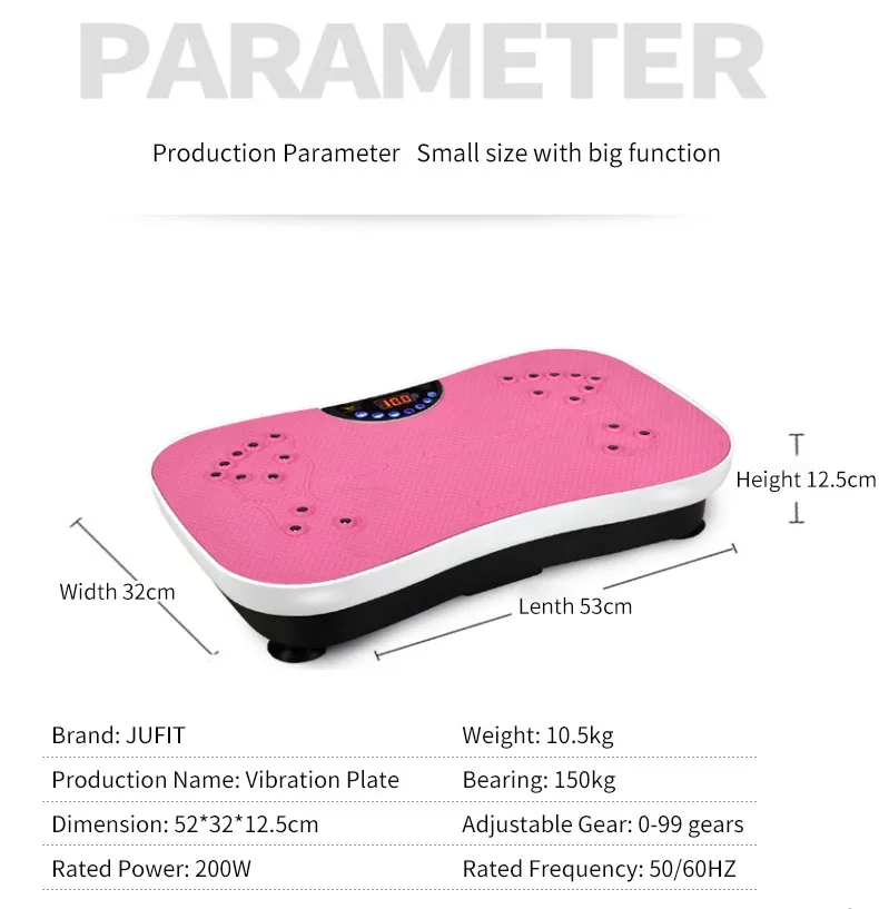 Oscillating Body Slim Whole Body Shaker Vibration Plate Exercise ...