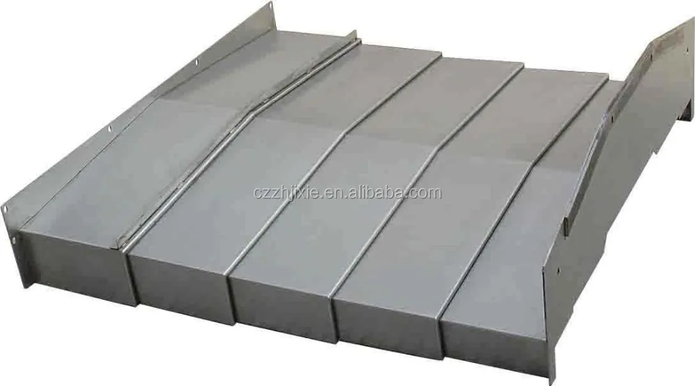 Machine Tool Guide Way Protection Cnc Steel Telescopic Cover - Buy ...