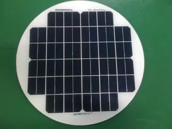 Round Solar Panel 15w With 12v - Buy Round Solar Panel,Round Solar ...