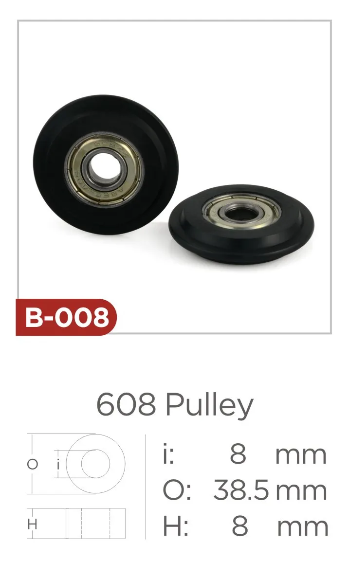 608z Sliding Wheel Sliding Window Pulley Window and Door Roller ...