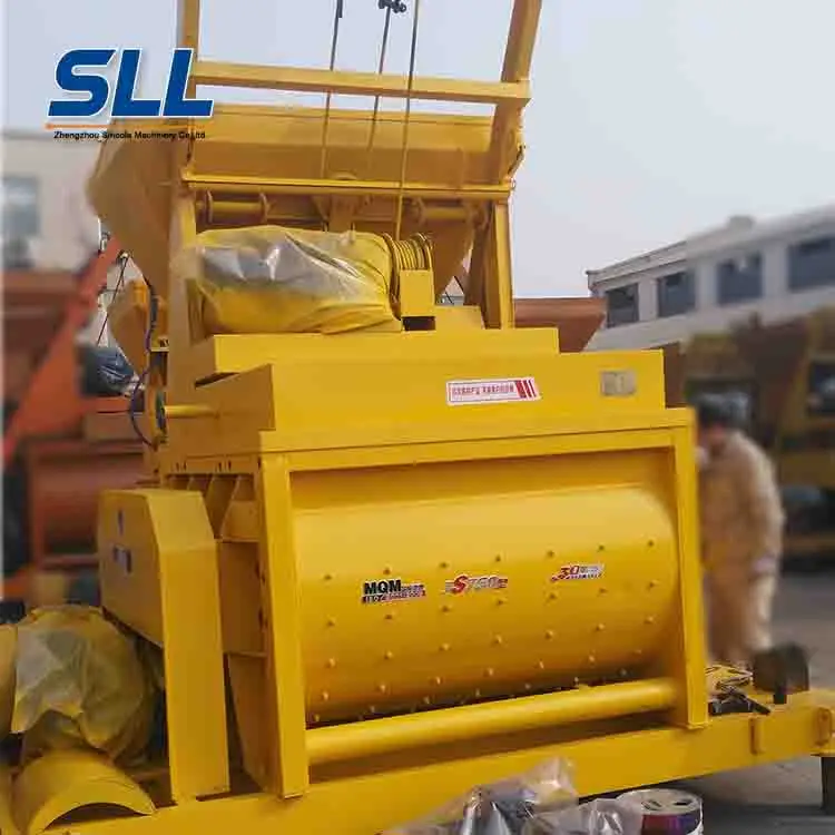 China Alibaba Js500 Clay Mixer Machine/electric Stationary Concrete ...