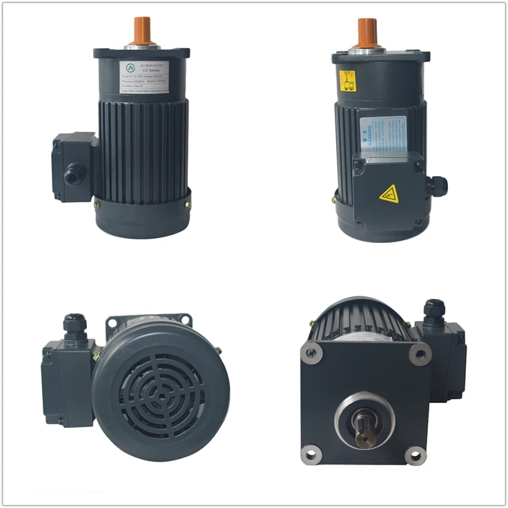 Cv-28-400 400w มอเตอร์เกียร์แนวตั้งพร้อมมอเตอร์ตาบอดแนวตั้งและการควบคุม ...