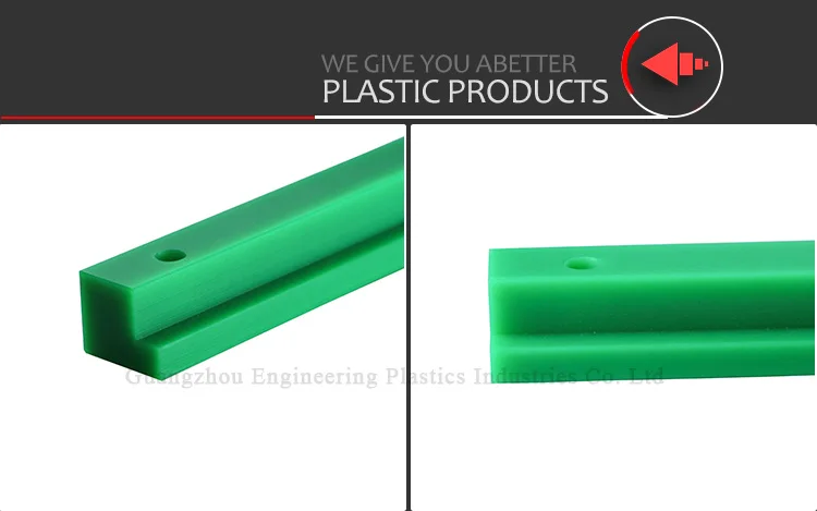 Oem Low Friction Nylon Plastic Guide Rail Uhmwpe Guide Rail Nylon 66 ...