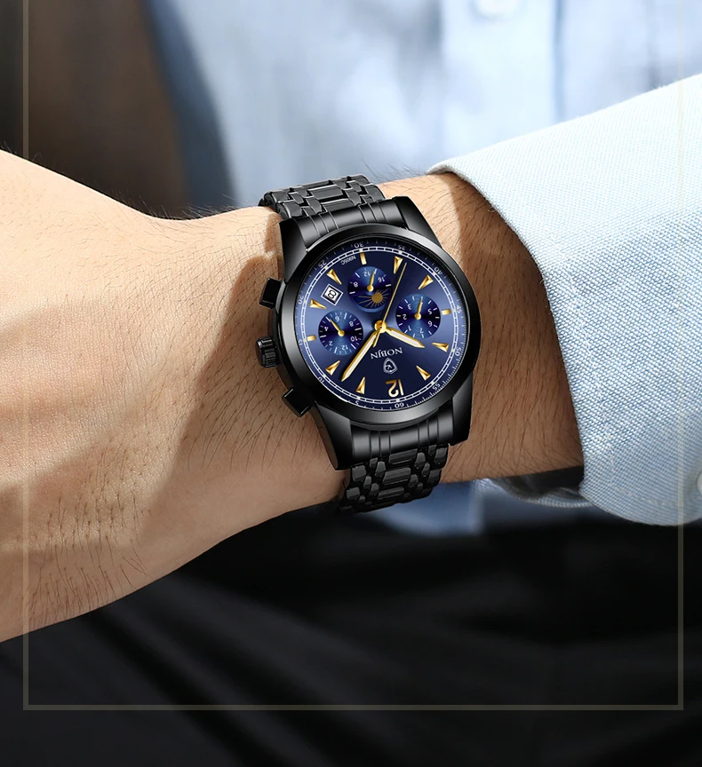 NOBJN Mechanical Wristwatches - Stylish & Durable Timepieces