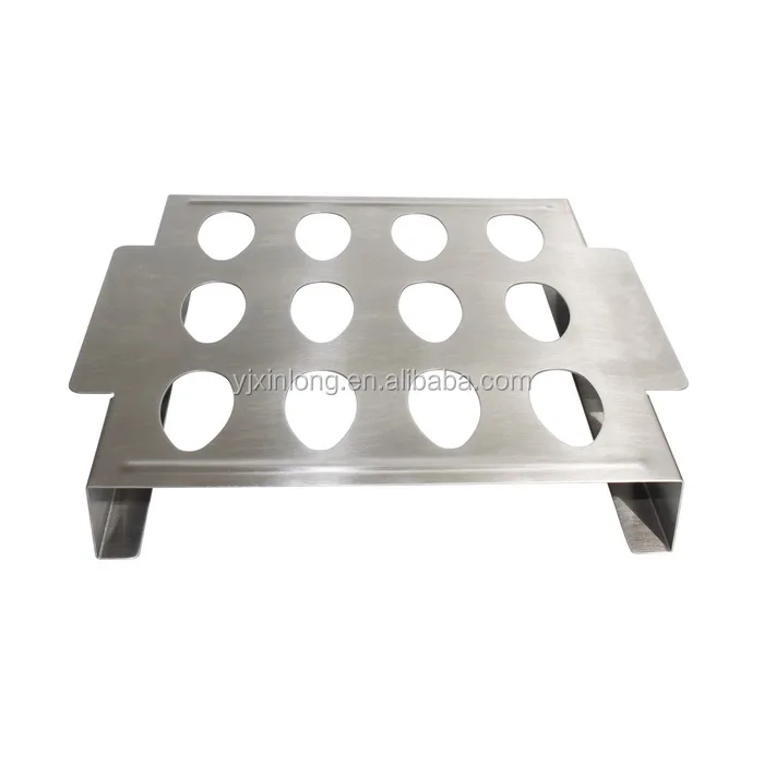 12 Holes Stainless Steel Bbq Oyster Grill Rack Oyster Griller For ...