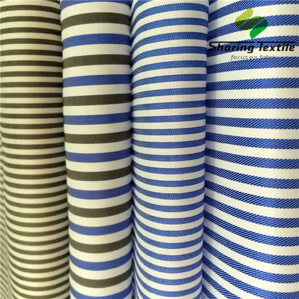 Custom Stripe Polyester Suit Lining Two Tones Colors Bulk Ready Stock ...