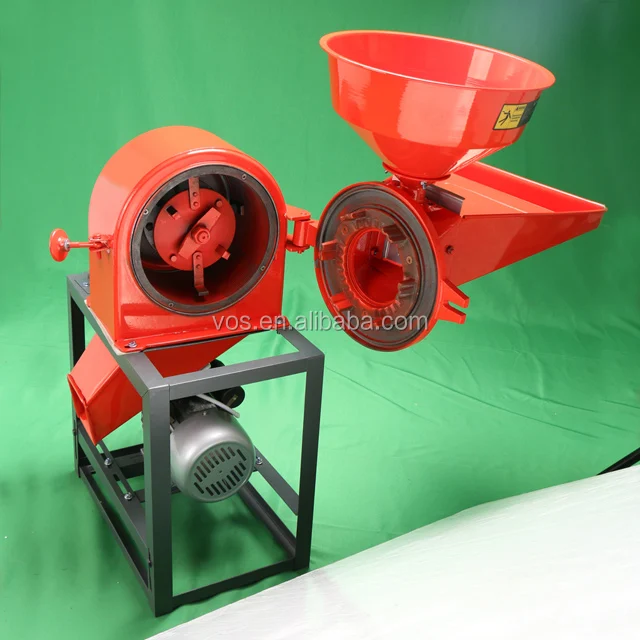 Grain Processing Machinery Electric Corn Crusher,Wheat Soybean Powder ...