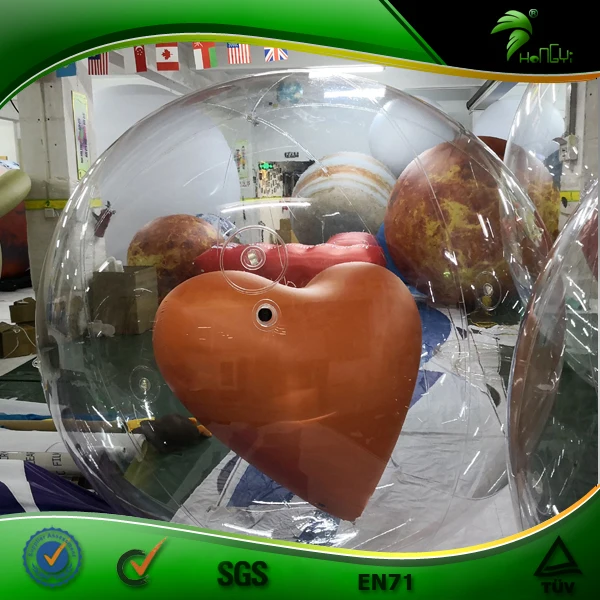 Inflatable Heart Balloon Large Inflatable Ball With Heart Custom ...