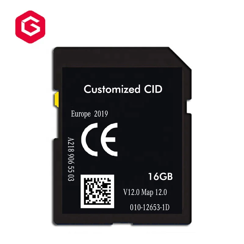 1 Day Delivery Custom Cid SD Card 2019/2020 Europe Maps (new) Sat Nav ...