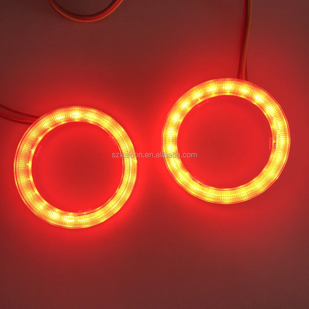 Rgb Halo Rings 90mm Universal Car Cob Led Angel Eyes 90mm - Buy Rgb ...