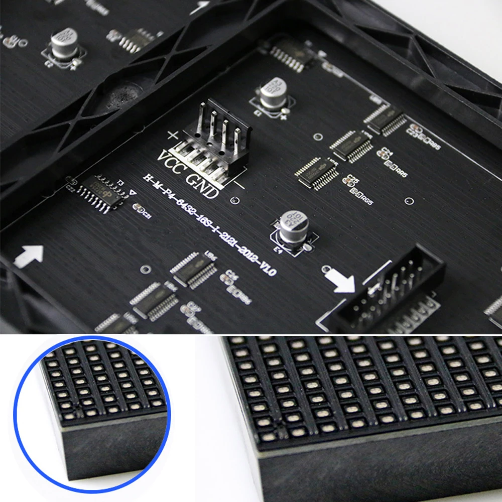 New Smd Full Color P4 Led Display Video Screen 256x128mm Lled Module ...