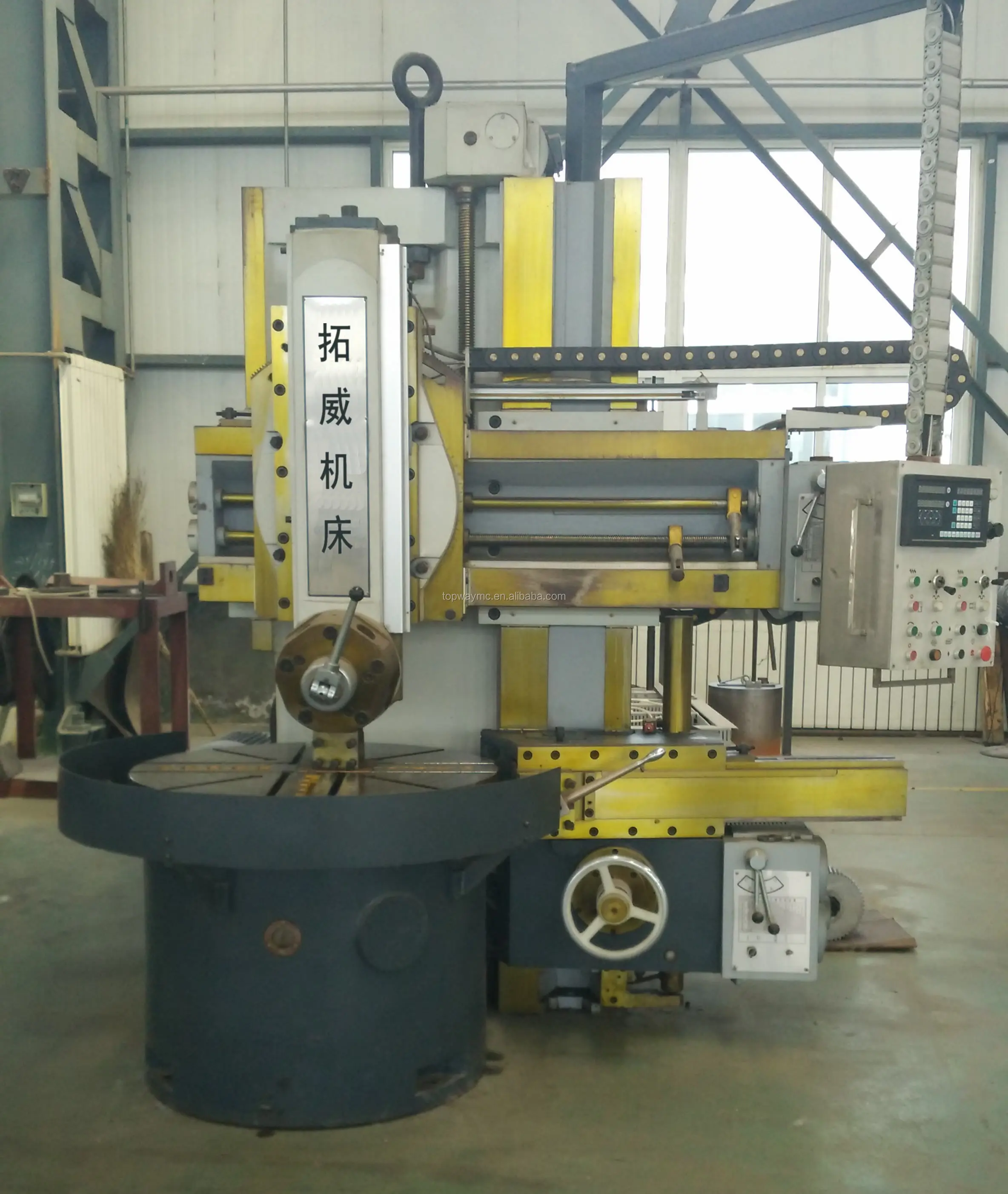 Ck5120 Single Column Cnc Vertical Lathe Turning Tool Cutter Machine For ...