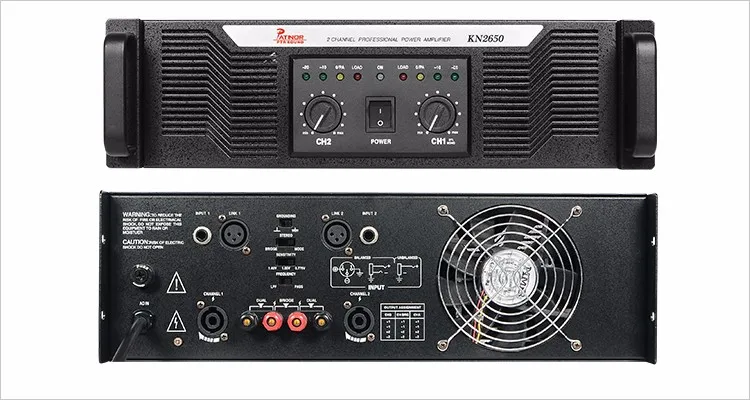 Professional 3U 2000W Power Amplifier Nightclub Audio Amplifier ...