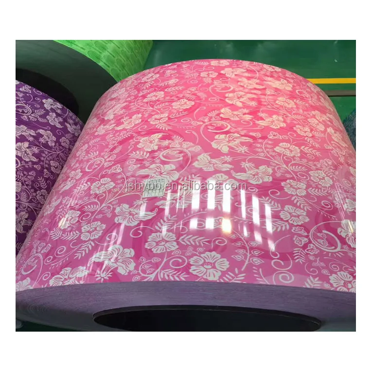 Beautiful Printed Flower Design Yieh Phui Steel Ppgi Coil - Buy Yieh ...