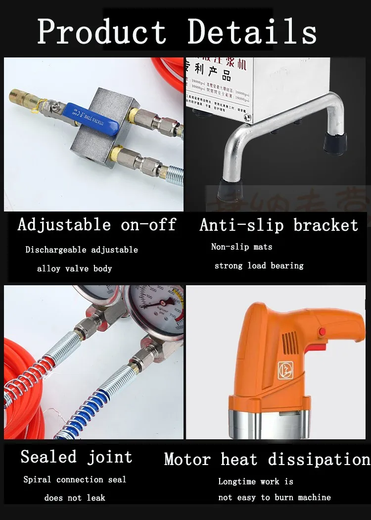 Water Curing High Pressure Grouting Machine - Buy Acrylic Brine ...