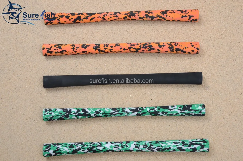 Custom Made Camo Color Eva Foam Handle Fishing Rod Grip - Buy Fishing ...