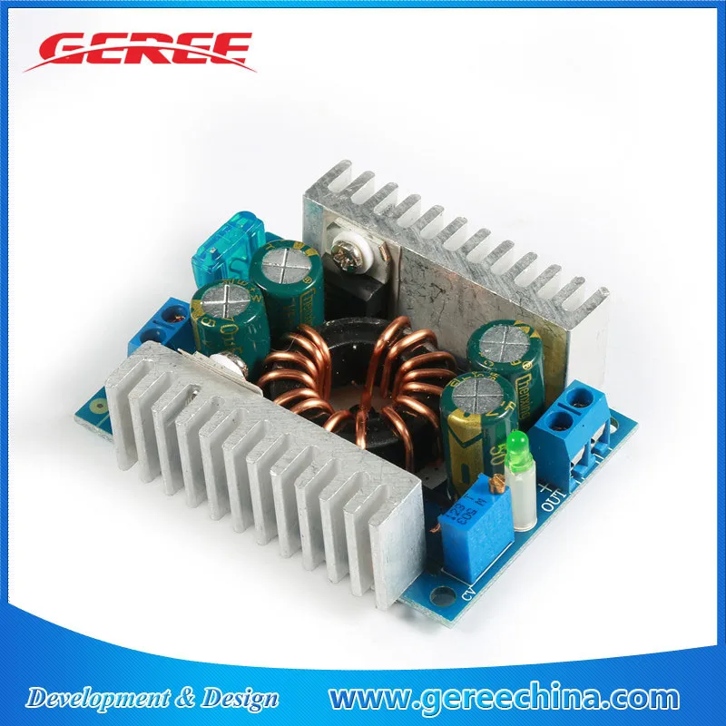 150w Dc Dc Step Up Boost Converter 8-32v To 9-46v 15a Adjustable 9v 12v ...