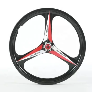 Aero 3 Spoke Alloy Wheels Magnesium Blade Spoke Bike Wheel 20inch - Buy ...