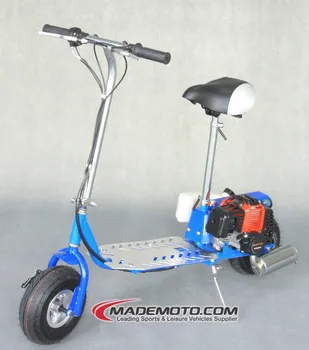 Gas Powered Engine Single Cylinder 2 Stroke 43cc Gas Scooter For Sale ...
