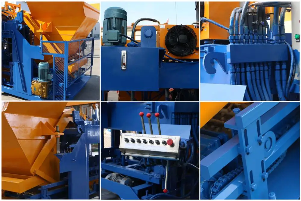 High Quality Polyurethane Cement Hollow Concrete Block Laying Machines ...