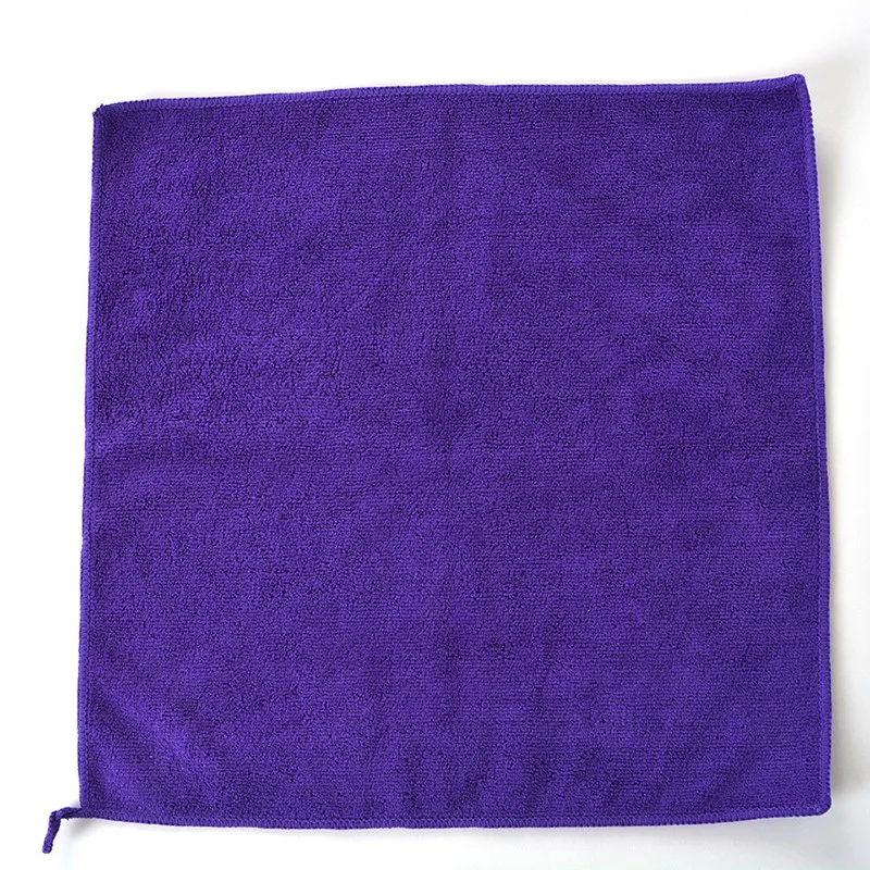 Wholesale Cheap Cleaning Microfiber Purple Terry Cloth Hand Kitchen ...
