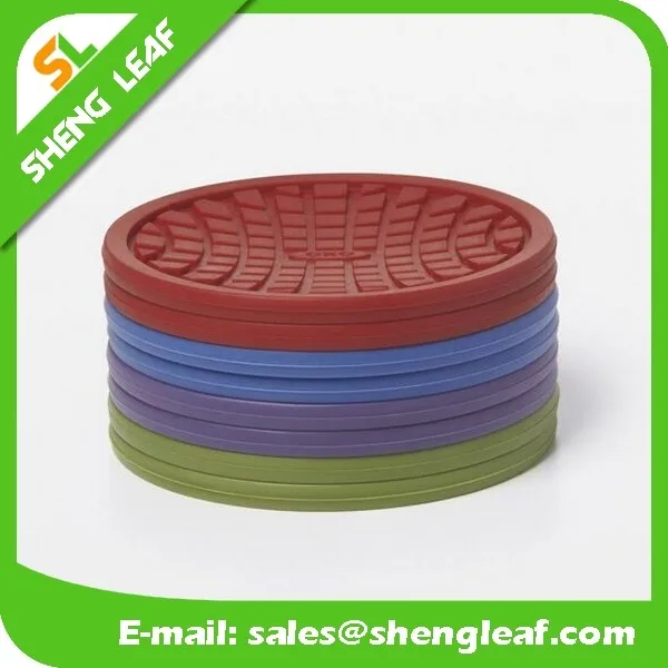 Silicone Coaster,Custom Rubber Coaster,2d/ 3d Soft Rubber Coasters For ...