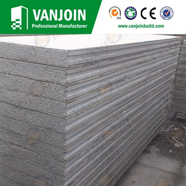 Fire Proofing Polystyrene Concrete Wall Panels Low Cost House ...