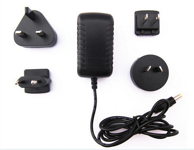 5v 2a Eu Uk Us Au Interchangeable Plug Power Adapter/12v 0.6a ...