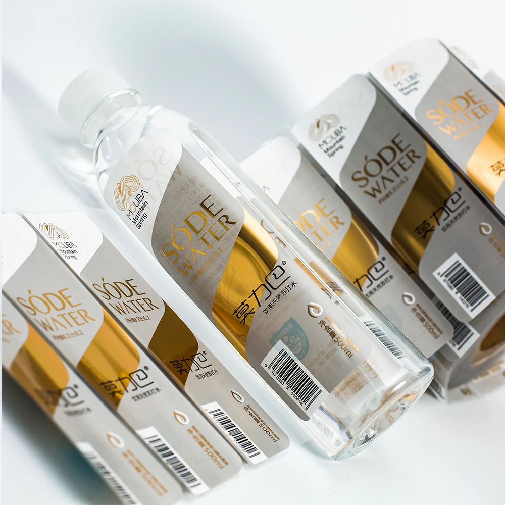Cheap Logo Custom Printing Double Sided Stickers for Bottles