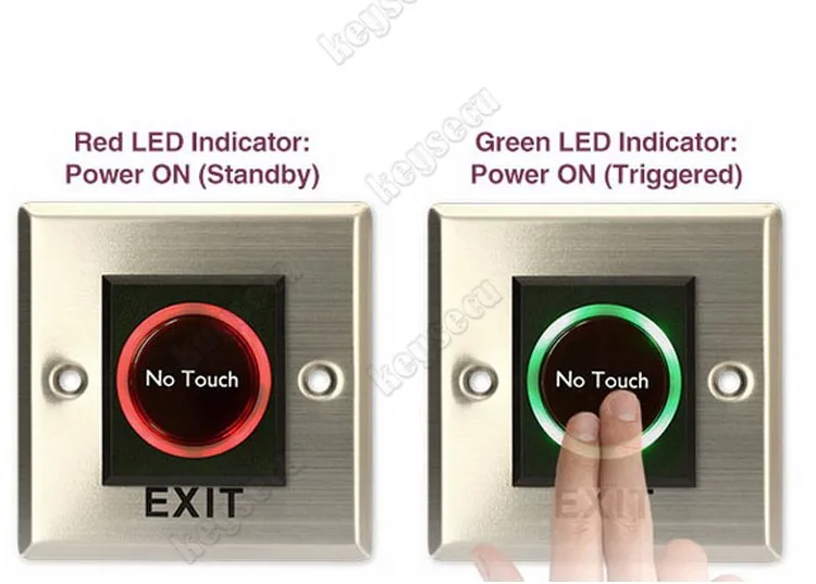 Keysecu No Touch Wave To Exit Switch - Buy No Touch Wave To Exit Switch ...