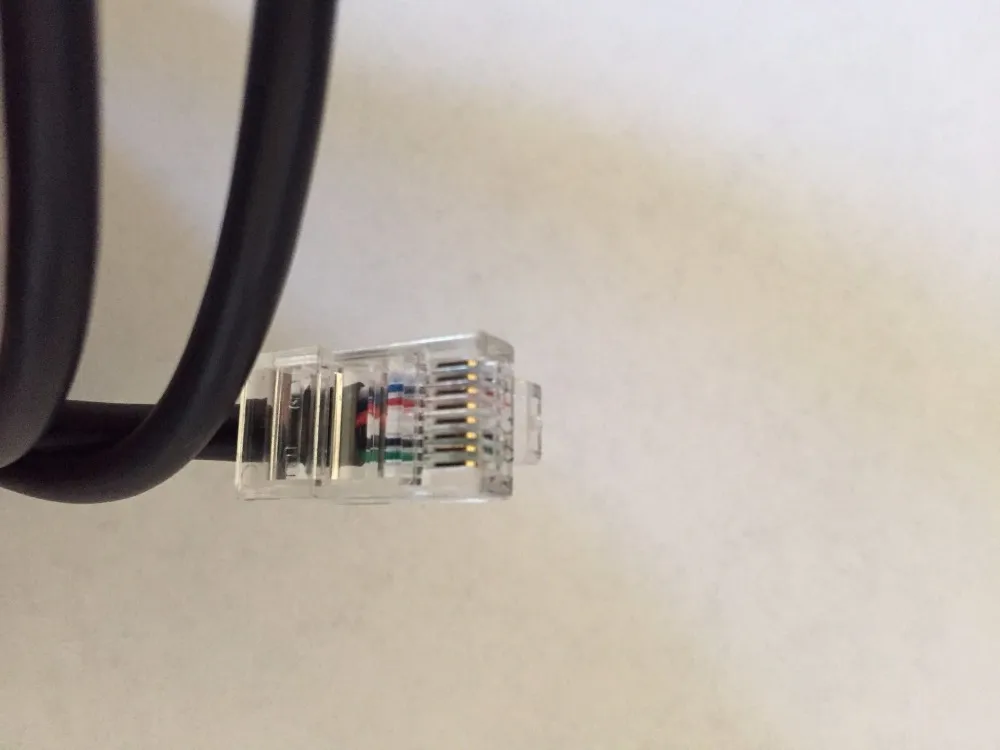 1.5m Rj45 8p8c To Rj12 6p6c Rj11 6p4c Cat3 Data Communication Cable For ...