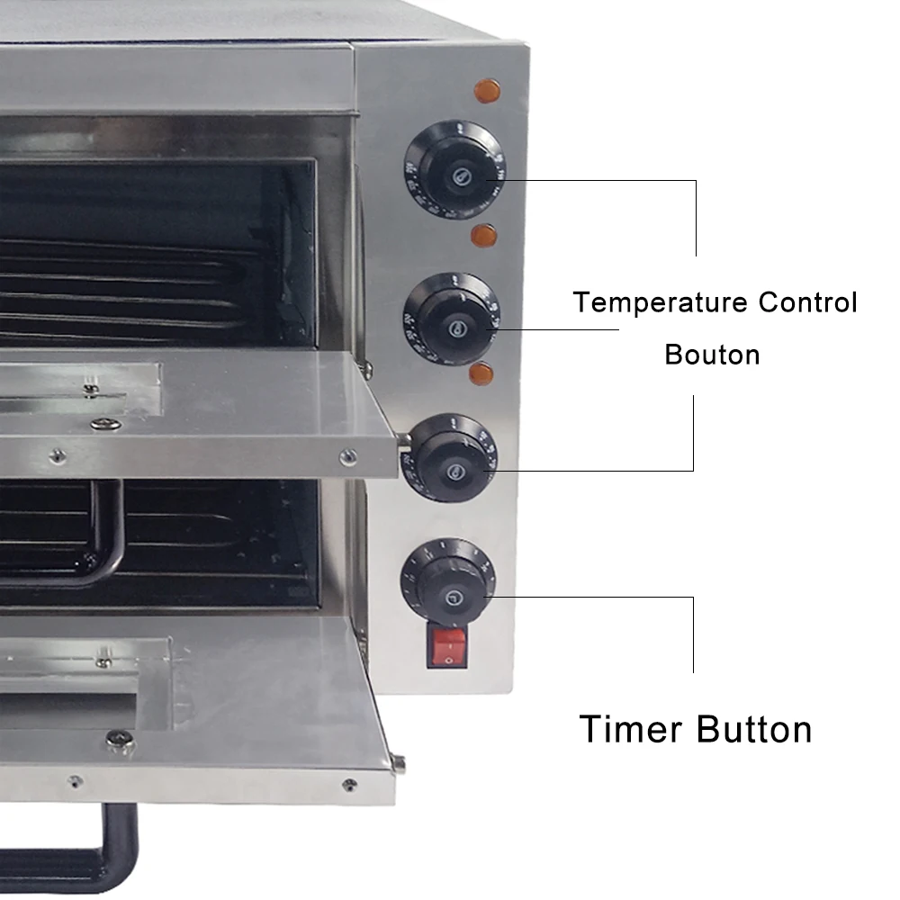 Electric Baking Oven /pizza Making Machine /commercial Pizza Oven - Buy ...