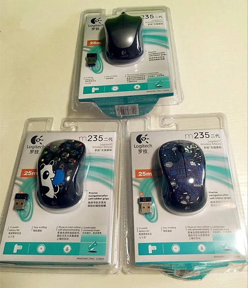 Logitech Oem M235 Mouse And Wireless Nano Receiver 2.4gh - Buy Logitech ...