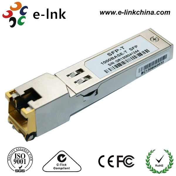 Sfp-1g Copper Series 1-port 1 Gigabit Ethernet Sfp Modules - Buy ...