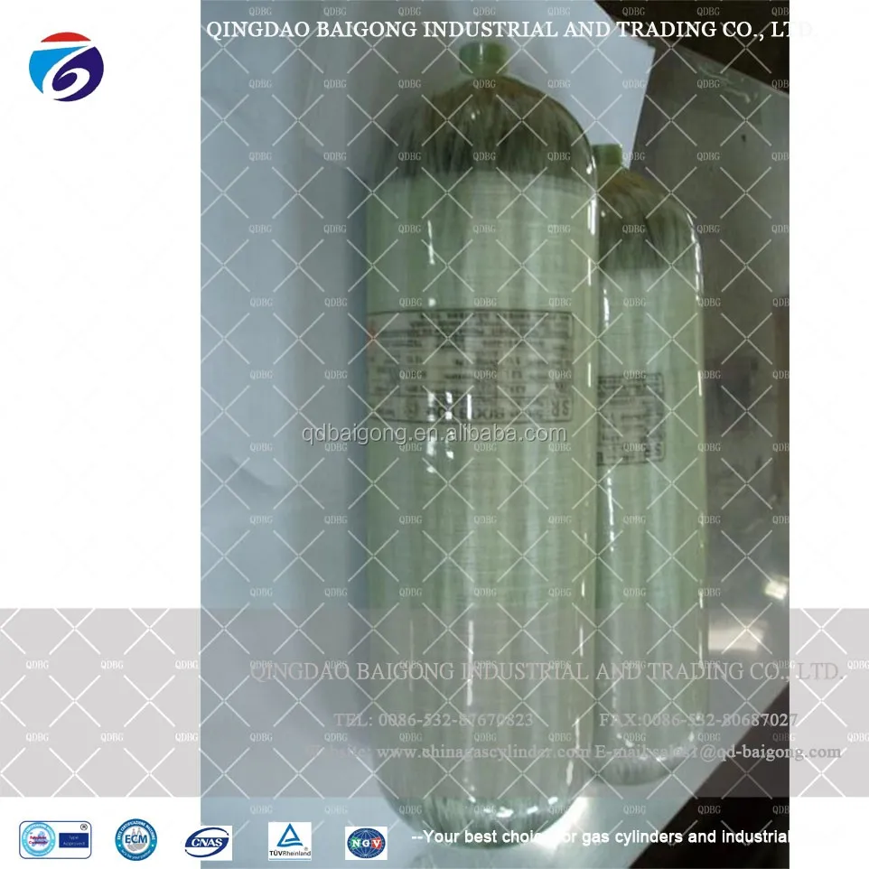 High Pressure Gas Use Composite Material Carbon Fiber Wrapped Cylinder